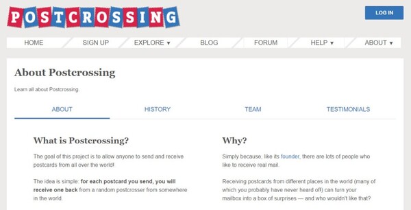 Travel the world with postcards